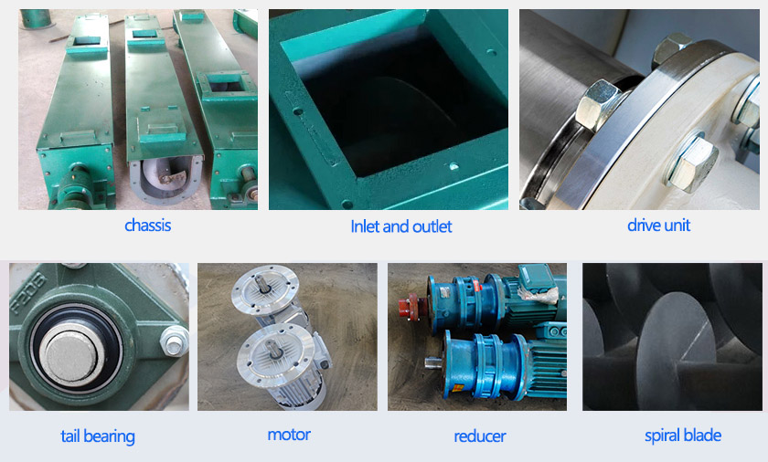 Powder Screw Conveyor-Dahan Machinery