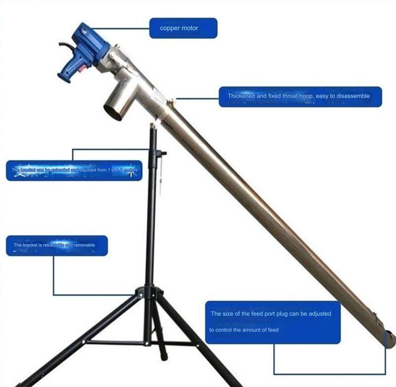 Stainless steel grain suction machine for feed-Dahan Machinery